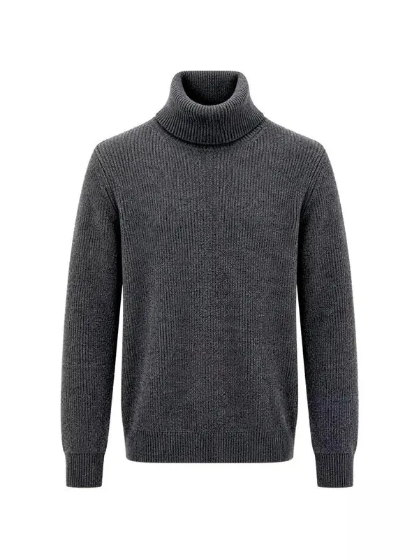 ANIPS Ribbed Roll-neck Sweater