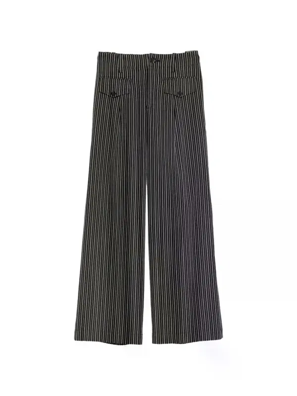Issey Miyake Allow Stripe Straight Trousers