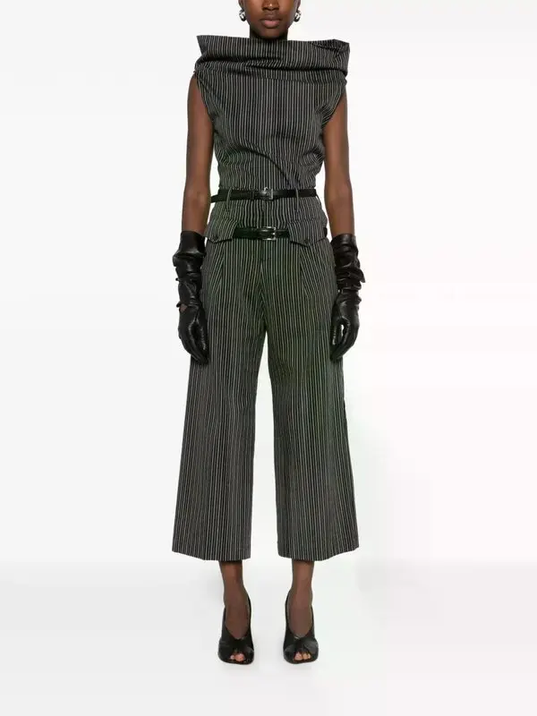Issey Miyake Allow Stripe Straight Trousers