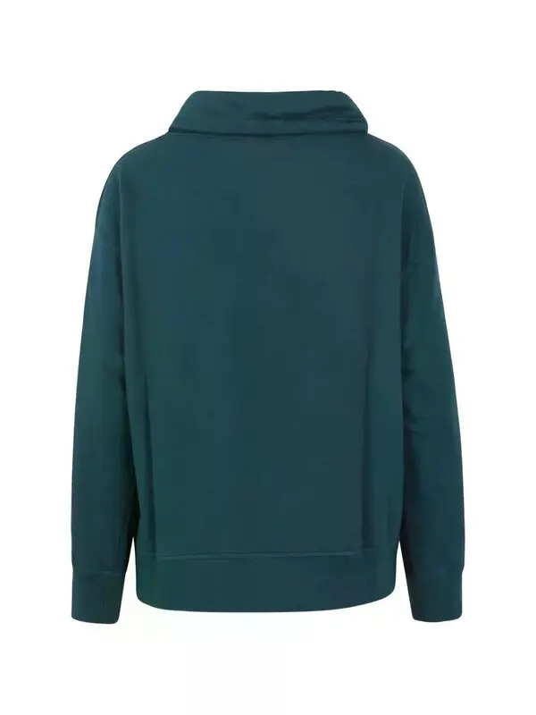 NOUMENO CONCEPT Tassel-drawstring Funnel-neck Sweatshirt