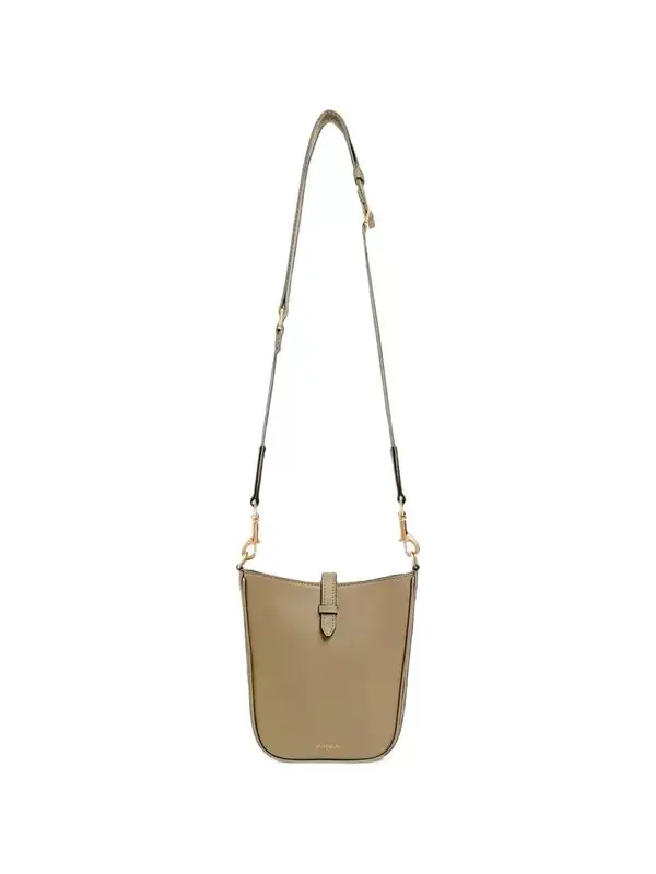 AVITEUR Mini Gigi Woven-detail Shoulder Bag