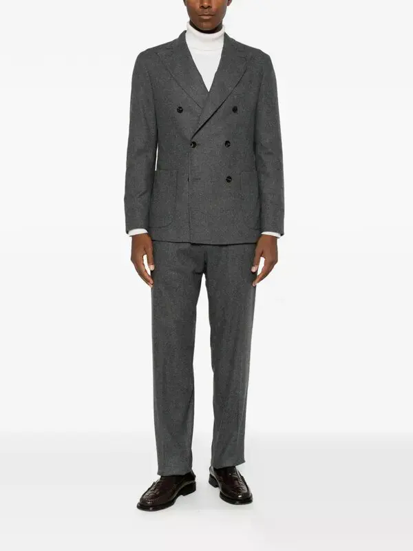 Boglioli Double-breasted Suit - Grey