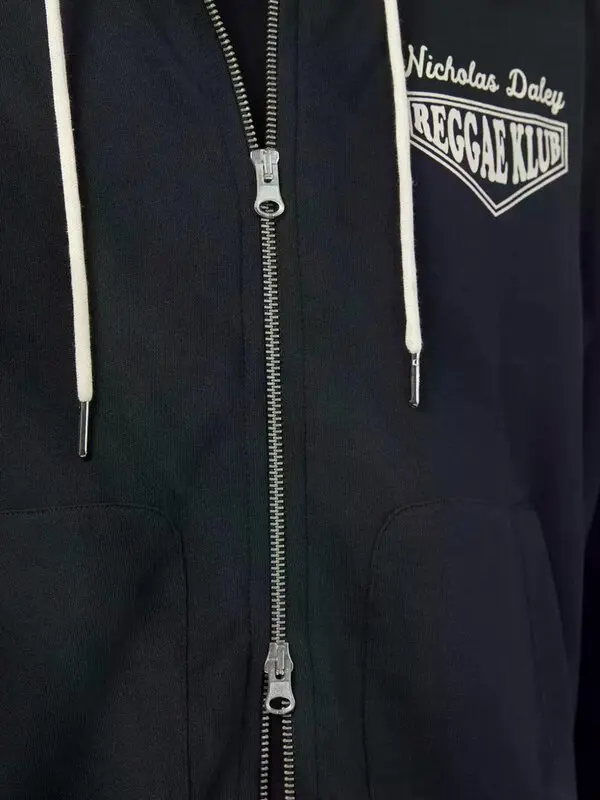 NICHOLAS DALEY Waffle Lined Riot Hoodie