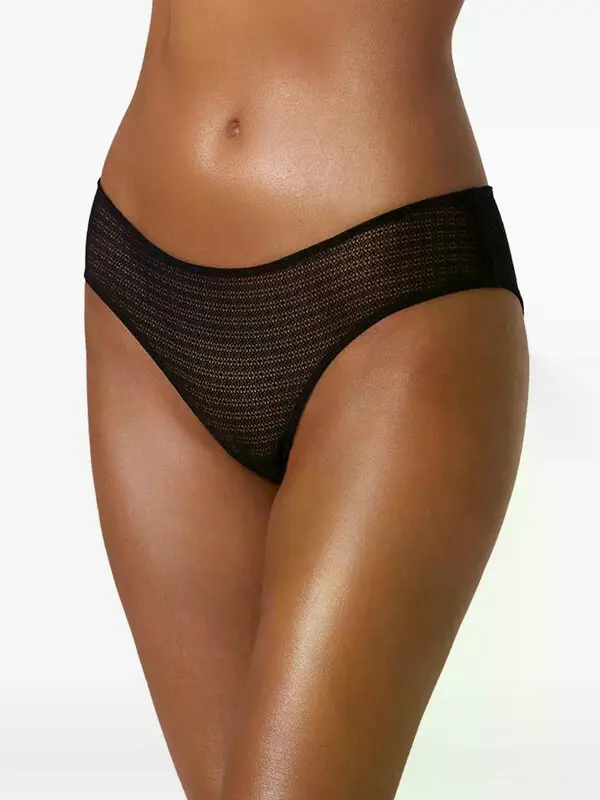 Wolford Geometric-mesh Briefs