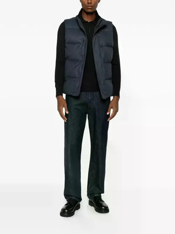 Canali Quilted Wool Gilet