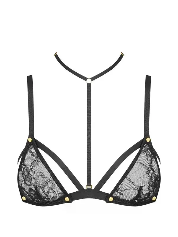 SCANDALE Jeux Magnétiques Harness Bra - Black