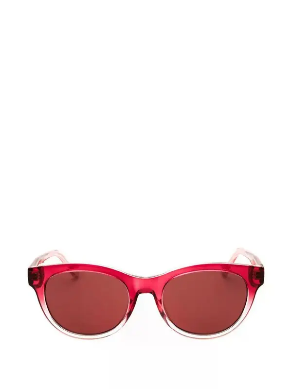 Calvin Klein Round-frame Sunglasses - Red