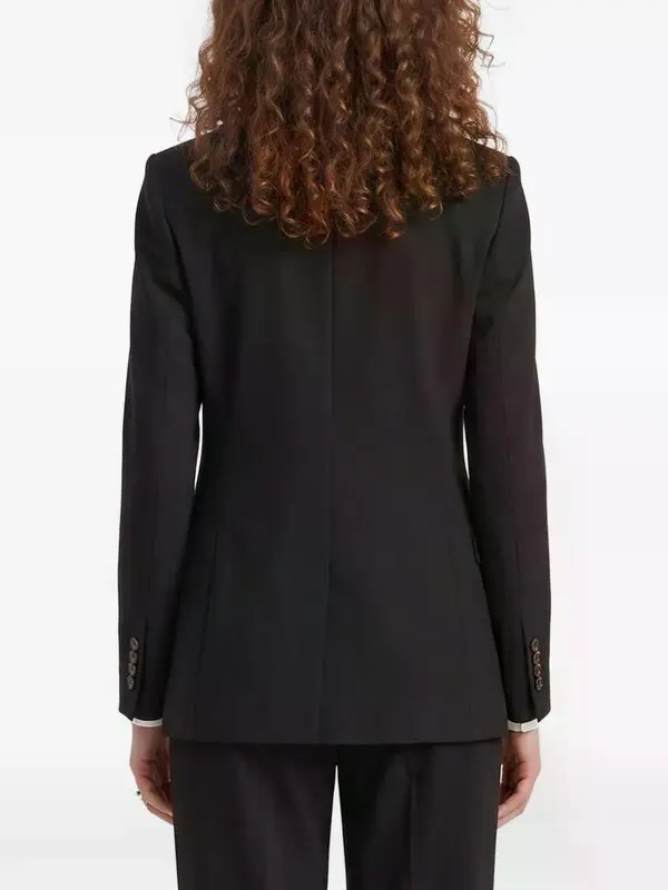 SUTTON NEW YORK Single-breasted Stretch-canvas Blazer
