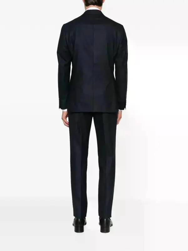 LARDINI Double-breasted Pinstripe Suit