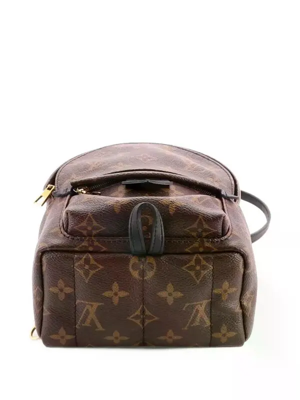 LOUIS VUITTON Palm Springs Monogram Canvas Mini Backpack