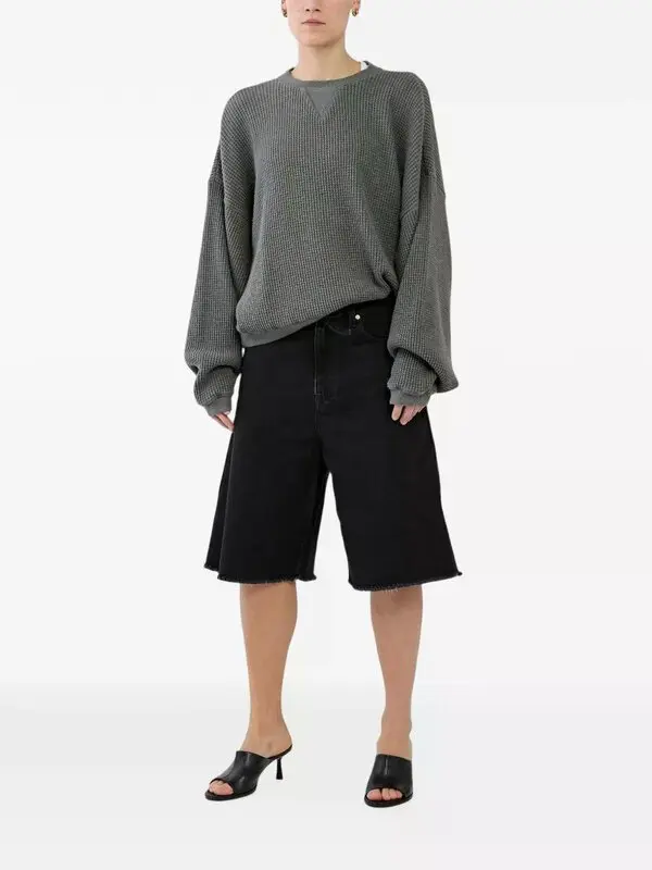 TENUE Noah Raw-cut Denim Shorts