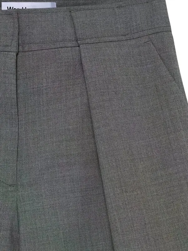 WON HUNDRED Lulu Pleated Straight-leg Trousers