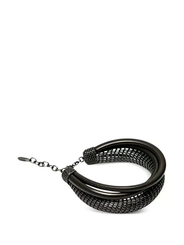 Brunello Cucinelli Monili-embellished Layered Bracelet - Silver