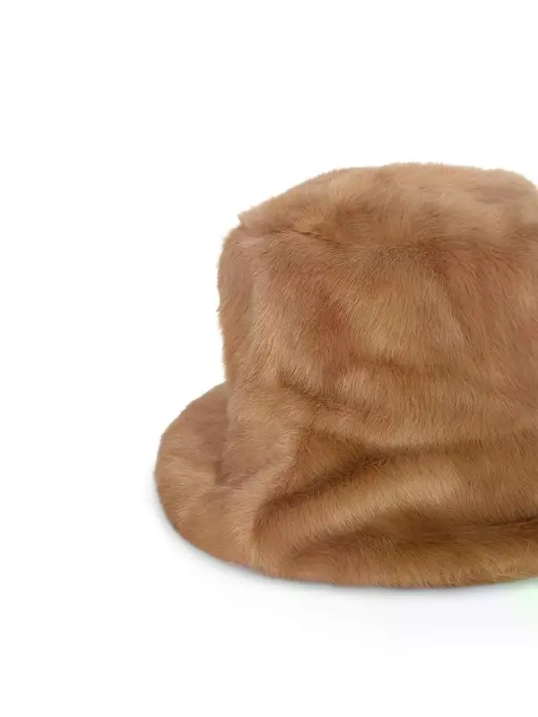 Herno Detailed-logo Bucket Hat - Neutrals