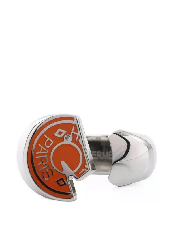 Hermès 2010s Carrousel Ring - Silver