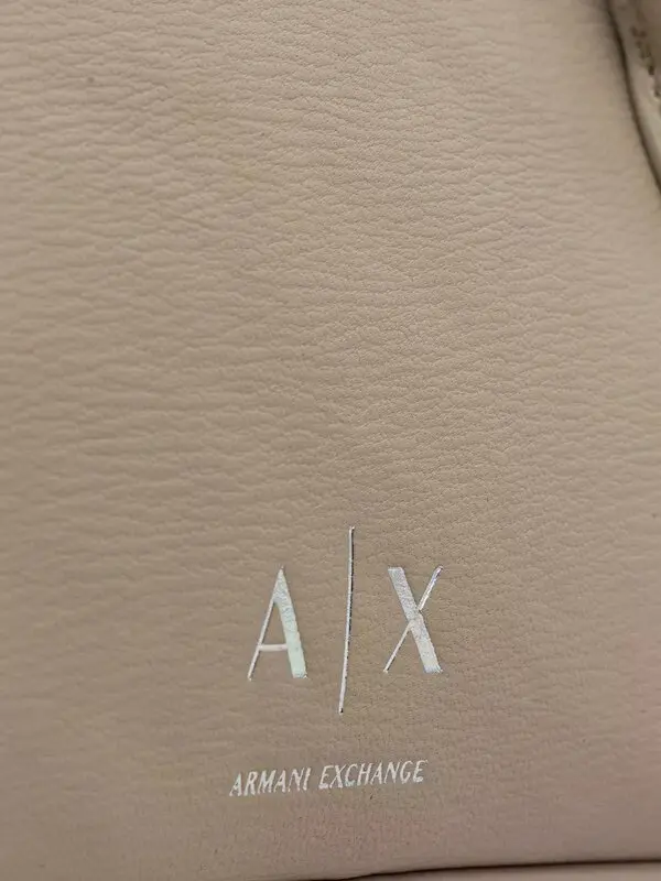 Armani Exchange Logo Tote Bag