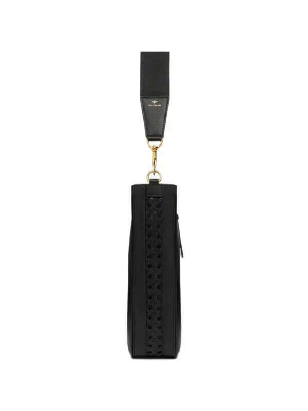 AVITEUR Gigi Woven-panel Shoulder Bag