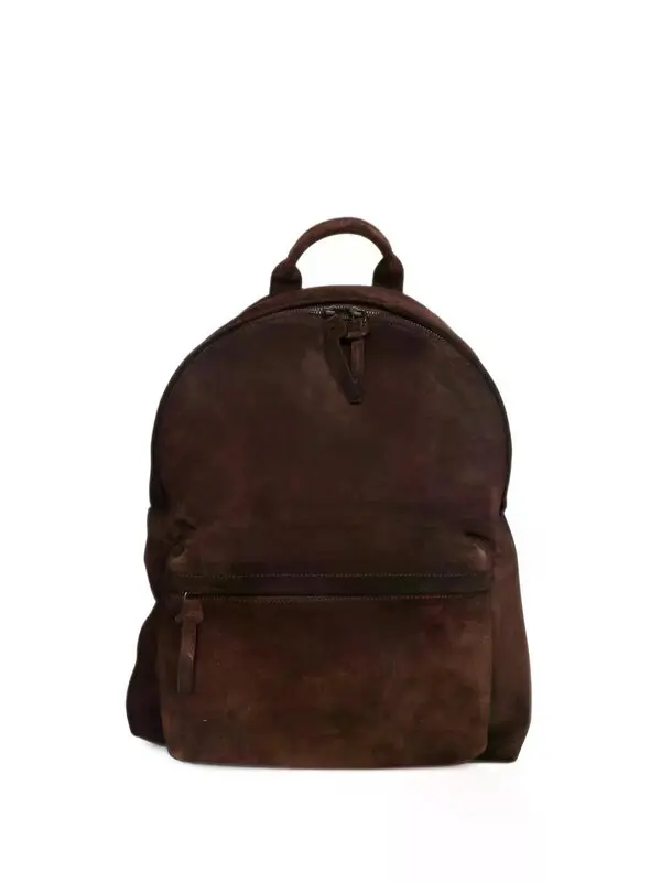 Officine Creative Oc Pack 001 Suede Backpack - Brown
