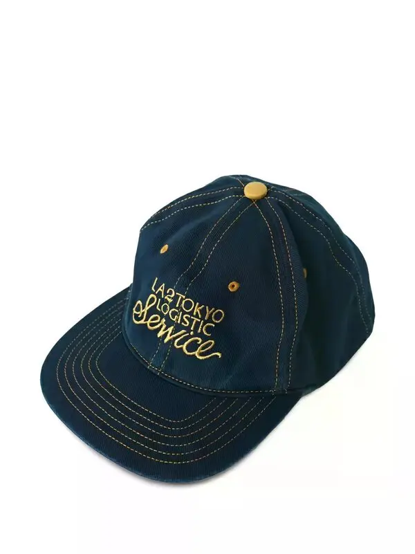 SWJP Embroidered Logo-patch Cap - Blue