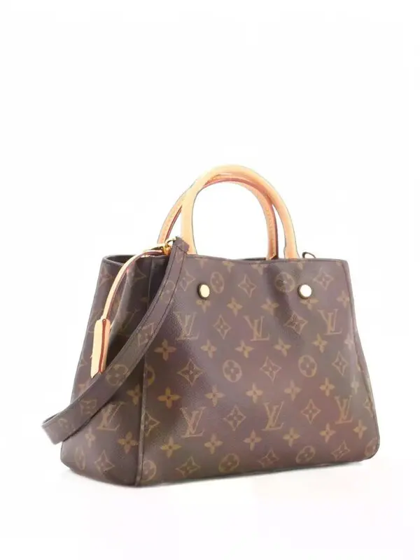 LOUIS VUITTON Montaigne Handbag Monogram Canvas Bb Satchel