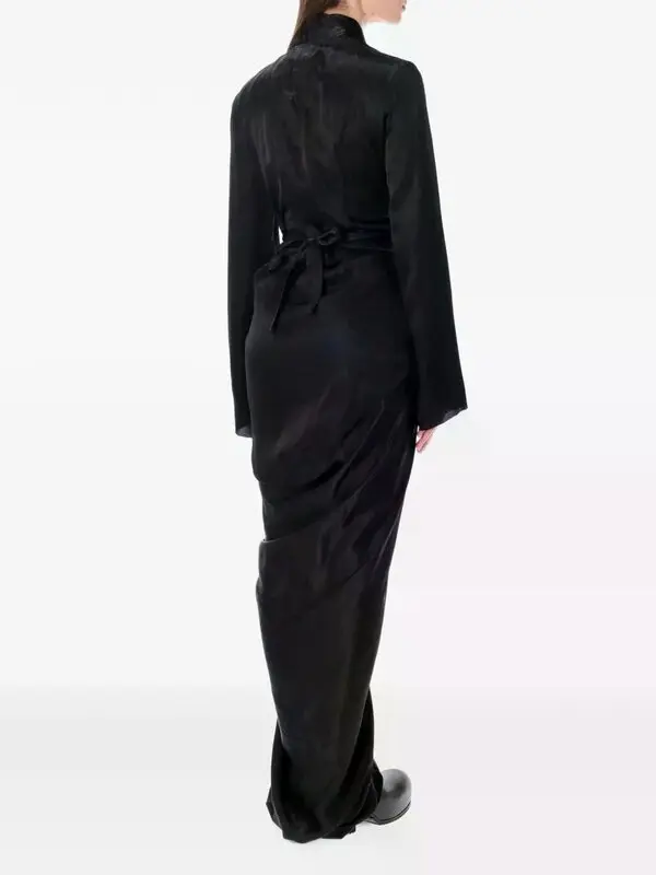 Rick Owens Long Wrap Gown
