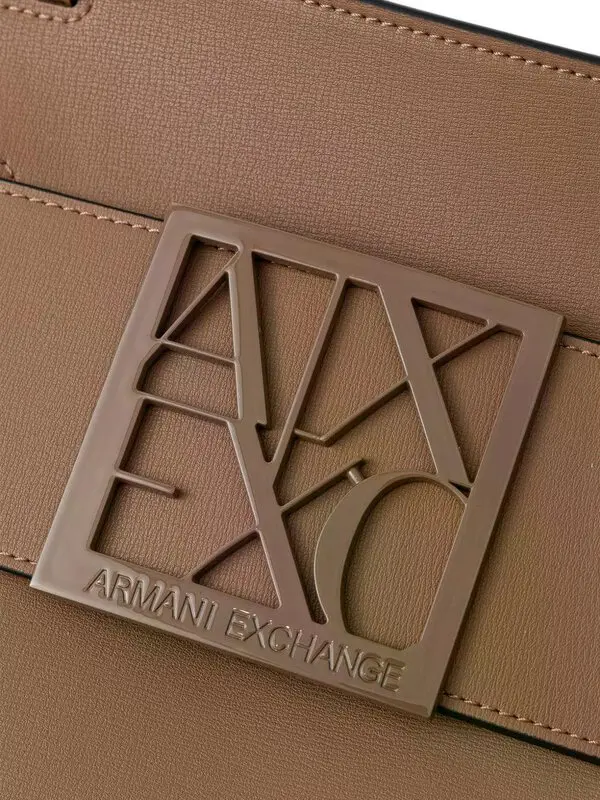 Armani Exchange Monogram Tote Bag