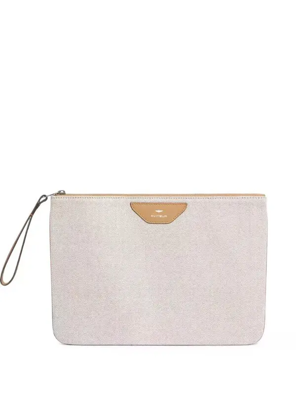 AVITEUR Maxi Travel Pouch - Brown