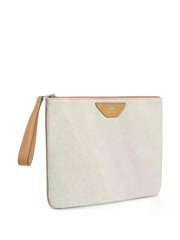 AVITEUR Maxi Travel Pouch - Brown