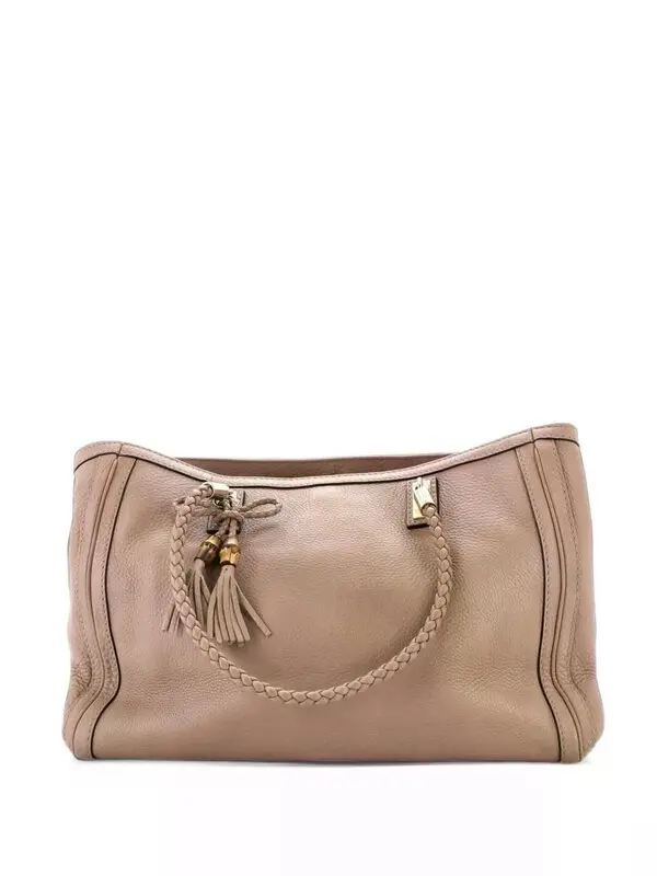Gucci Bella Leather Medium Tote Bag