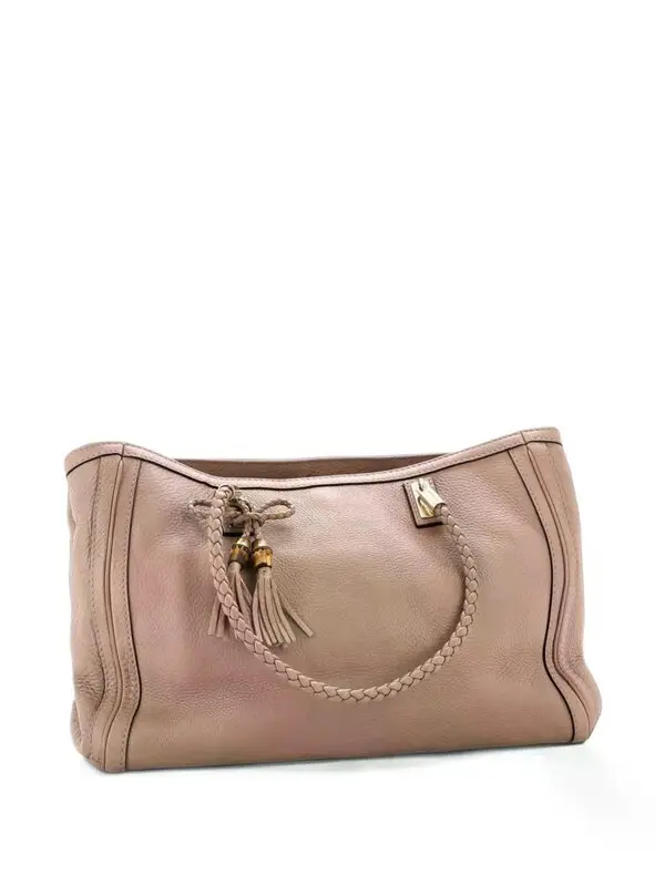 Gucci Bella Leather Medium Tote Bag