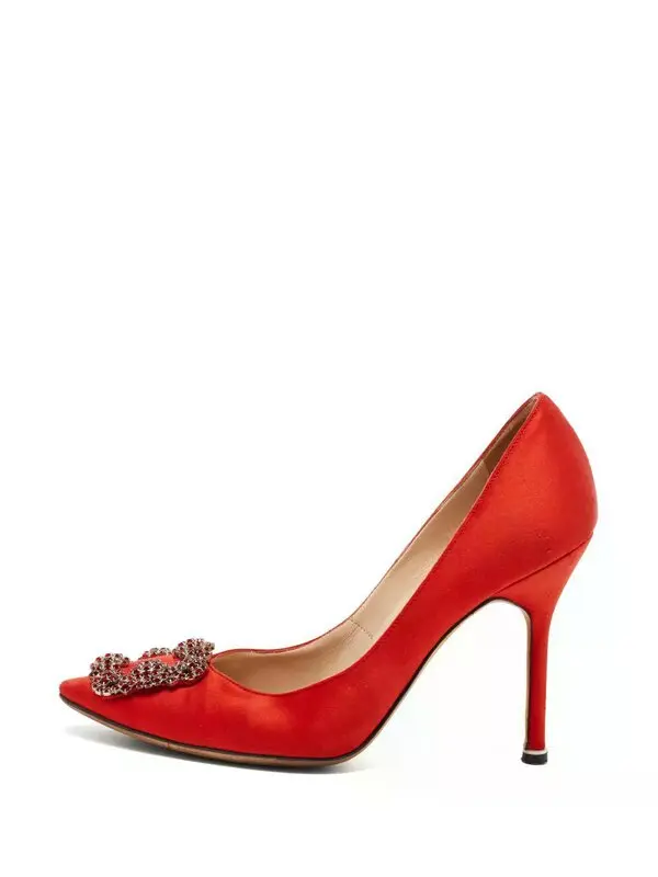 Manolo Blahnik Hangisi Heeled Pumps