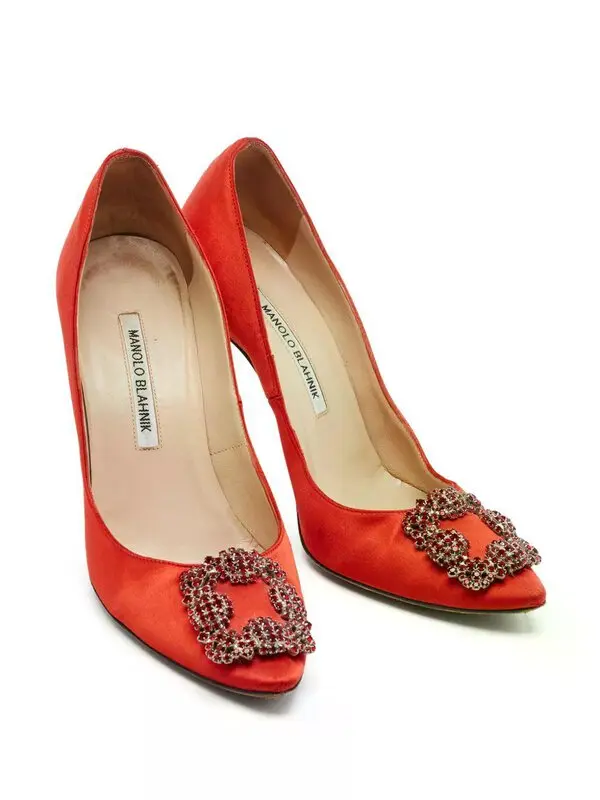 Manolo Blahnik Hangisi Heeled Pumps