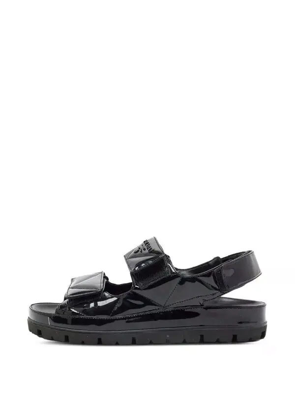 Prada Padded Platform Sandals