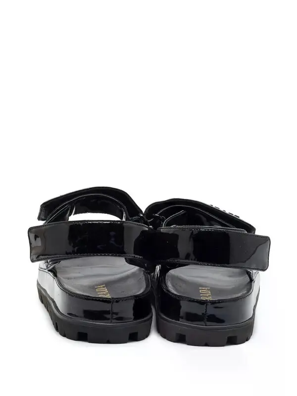 Prada Padded Platform Sandals