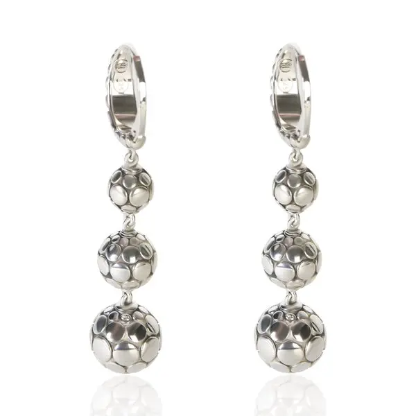 John Hardy Dot Ball Drop Earrings