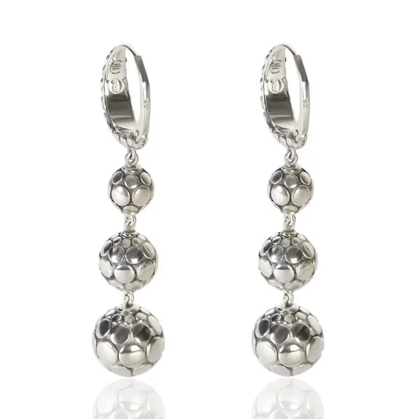 John Hardy Dot Ball Drop Earrings