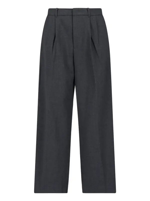 DUNST Charcoal Stretch Trousers