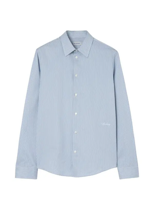 Burberry Mini Stripe Detail Shirt - Sunbleache