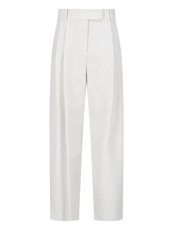 Giorgio Armani Wide-leg Silk Trousers