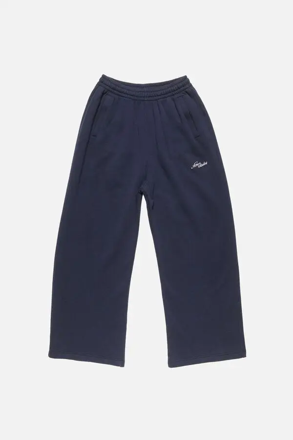 Acne Studios Prowsen U Venice Logo Trousers - Darknavy