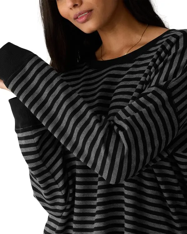 Eileen Fisher Brushed Terry Top