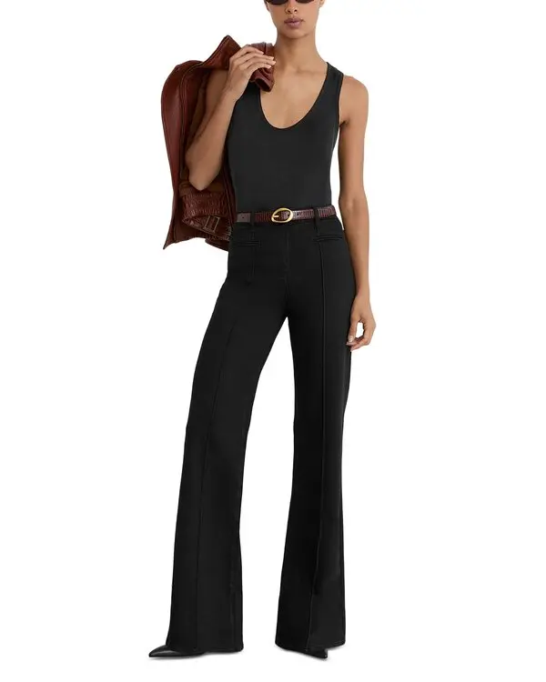 REISS Claude High Rise Flared Jeans