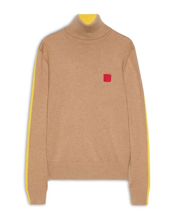 Max & Co. Quadro Cotton Blend Turtleneck Sweater