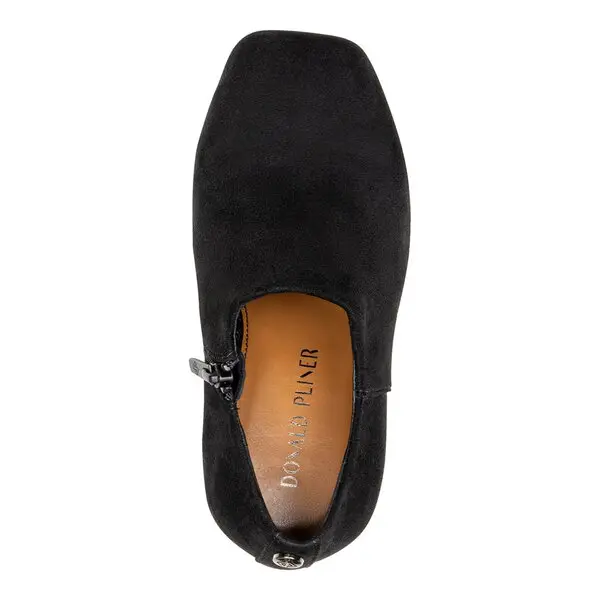 DONALD PLINER Mid Heel Suede Shooties