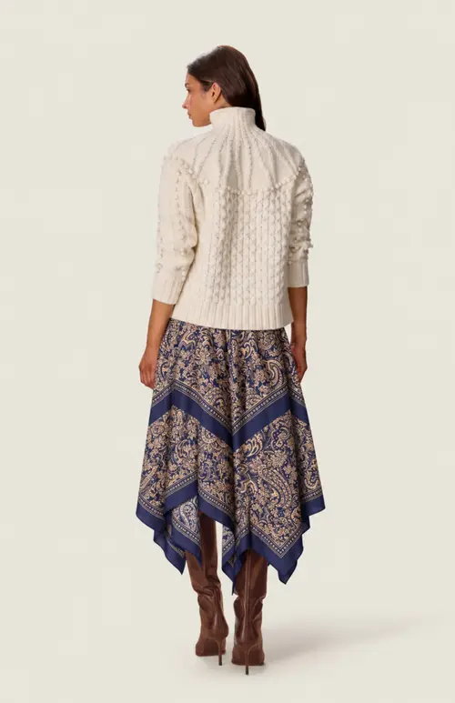Rebecca Taylor Tatum Scarf Skirt