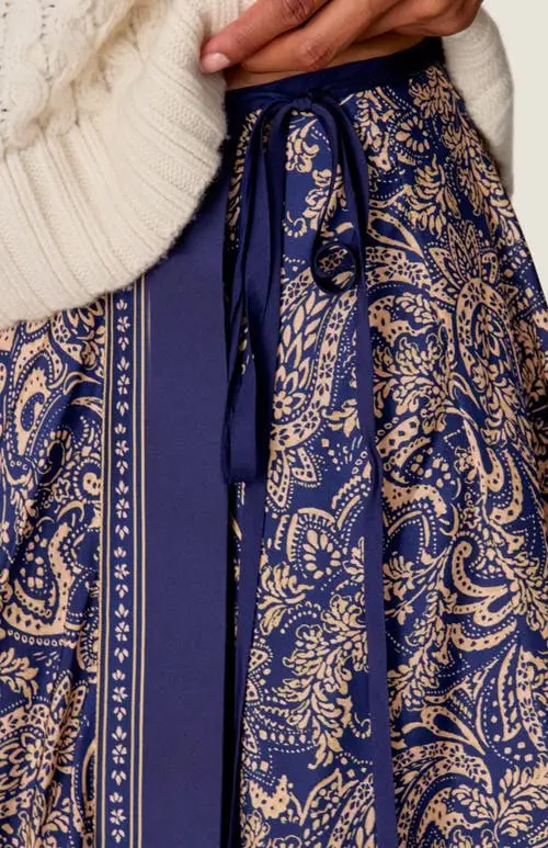 Rebecca Taylor Tatum Scarf Skirt