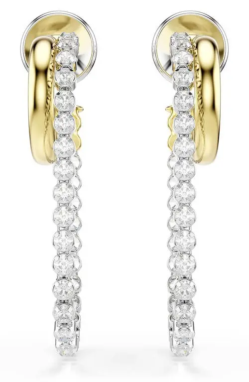SWAROVSKI Hyperbola Hoop Earrings
