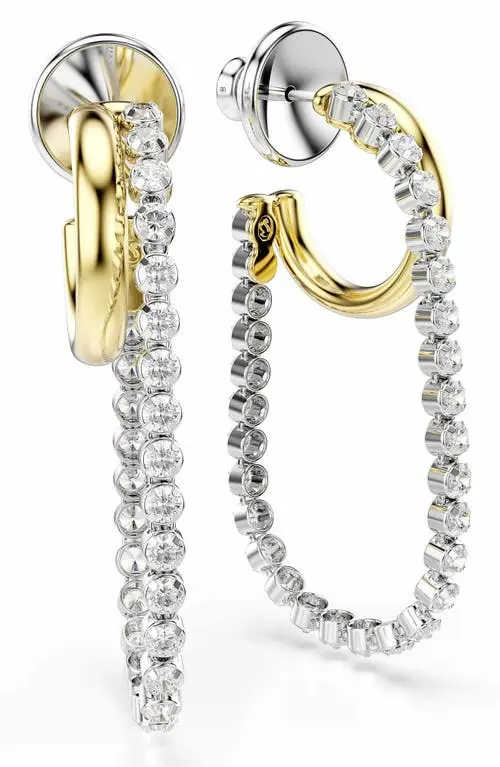SWAROVSKI Hyperbola Hoop Earrings