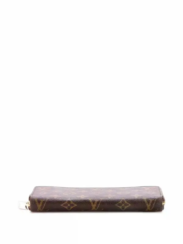 LOUIS VUITTON Zippy Wallet Monogram Canvas Small Wallets