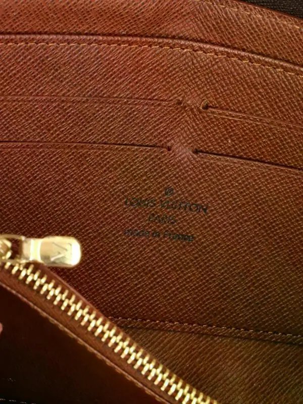 LOUIS VUITTON Zippy Wallet Monogram Canvas Small Wallets